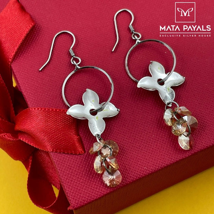 Classic Rhodium Hanging – matapayals