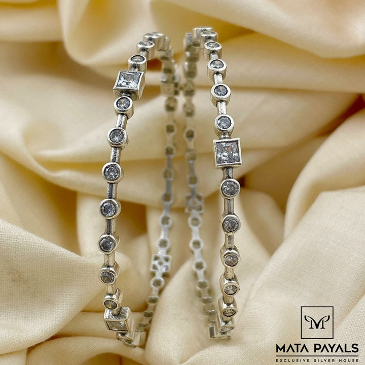Plain Silver Bangle – matapayals
