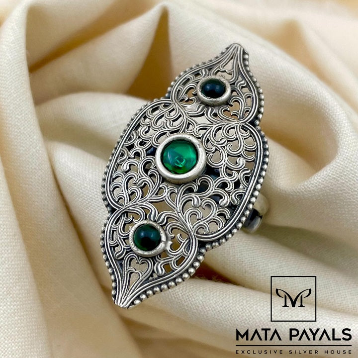 Lovely Oxidised Ring – matapayals