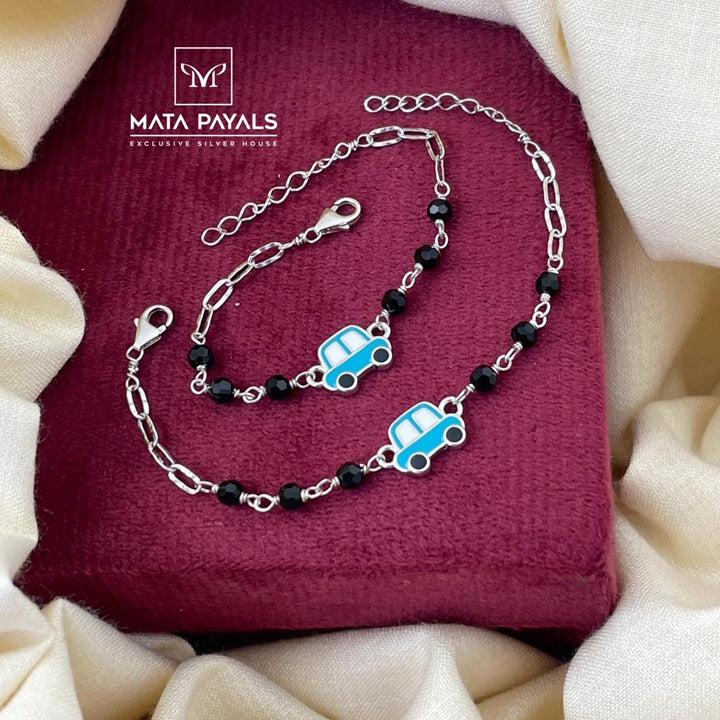 Baby Silver Kadli | Silver Kada for Baby Boy & Girl – Matapayals