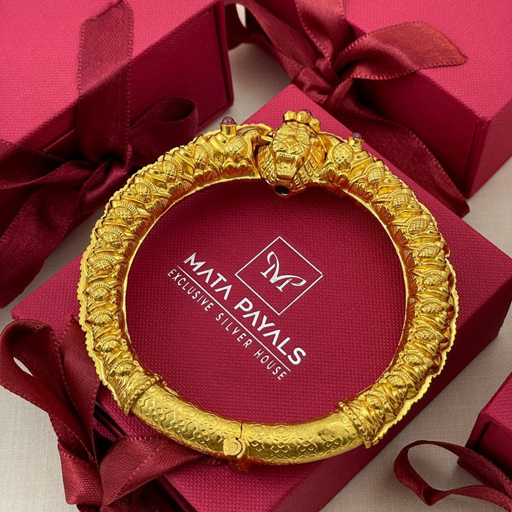 Gold Plated Simha Kada – matapayals