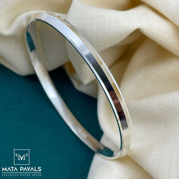 Buy Silver Kada for Men | Silver Hand Kada For Men – Matapayals