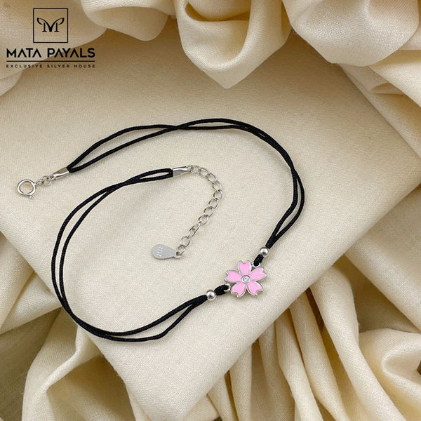 Buy Silver Nazariya Anklets | Cute Nazariya for Baby – Matapayals