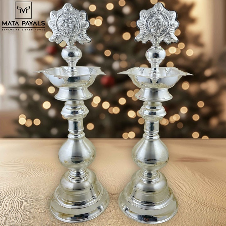 Silver Chakra Deepa – matapayals