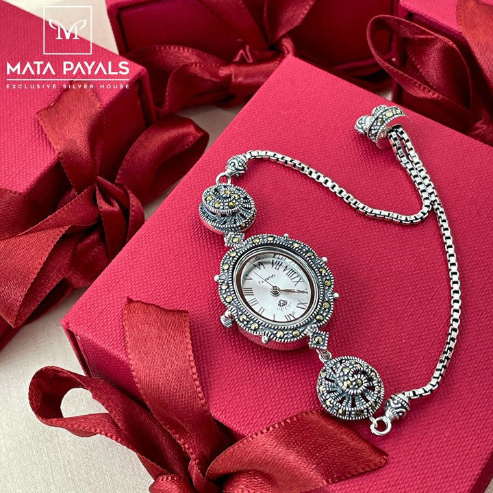 Unique Marcasite Watch – matapayals