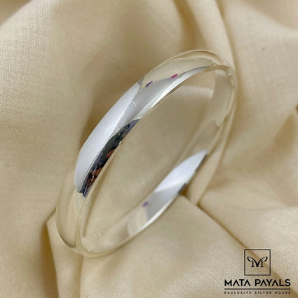 Baby Silver Kadli | Silver Kada for Baby Boy & Girl – Matapayals