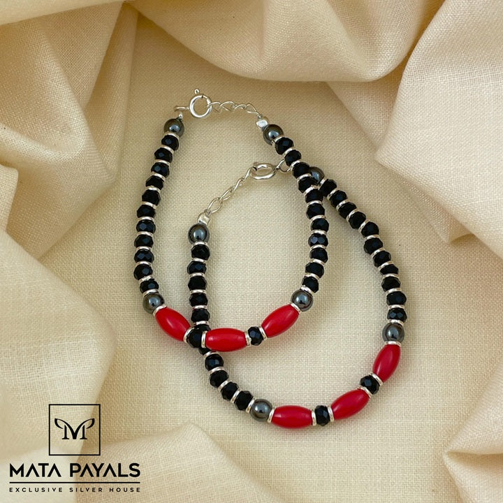 Red & Black Beads Kadli – matapayals