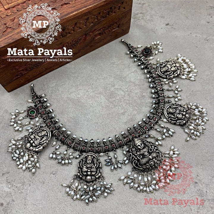 Devi Lakshmi Guttapusalu Necklace – matapayals